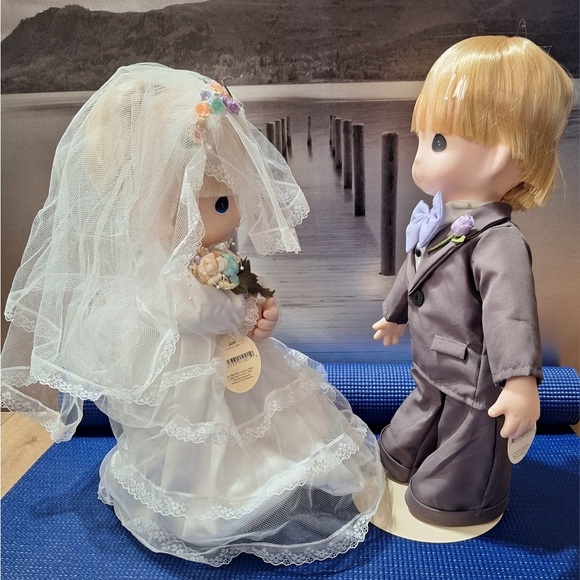 Precious Moments | Other | Precious Moments Bride And Groom Dolls ...